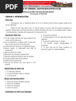 Basic PPT For First Aid Training | PDF | First Aid | Health Care