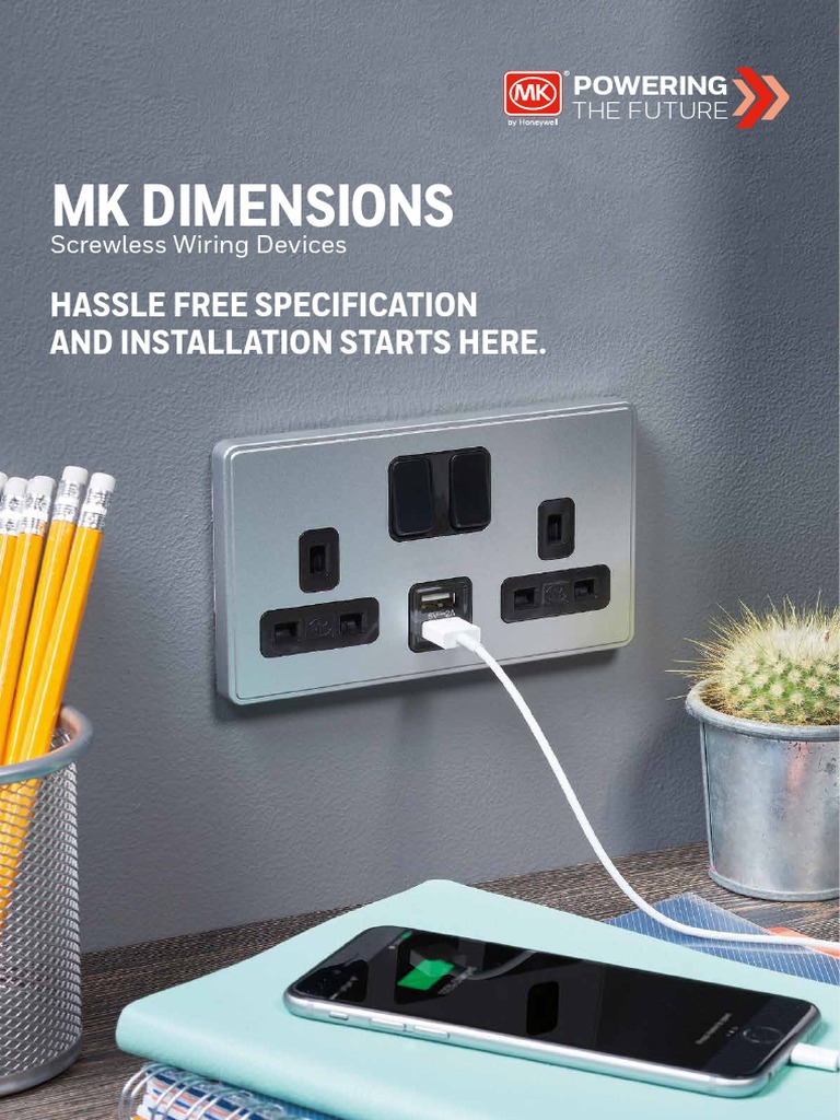 MK Dimensions - Brochure - UKMK432 0721 EN | PDF | Electrical Wiring ...