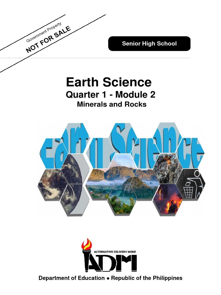 Earth Science Lecture 2 V.2 | PDF | Rock (Geology) | Minerals