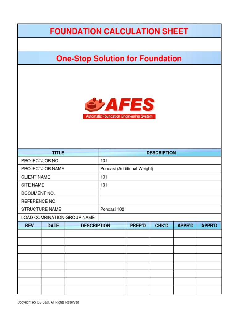 Output Ultimit | PDF | Deep Foundation | Concrete