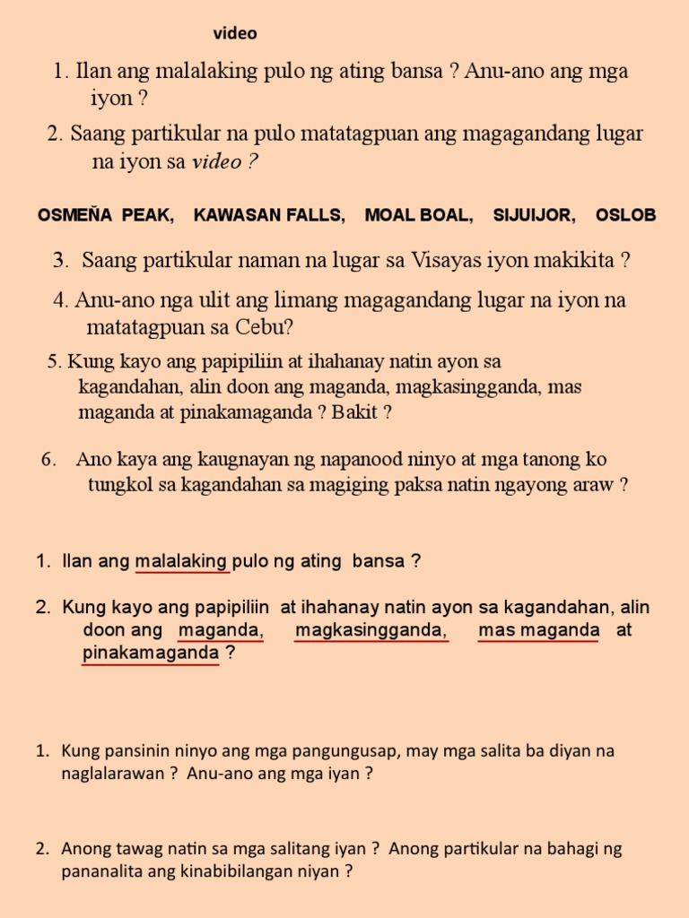 Kaantasan NG Pang-Uri | PDF