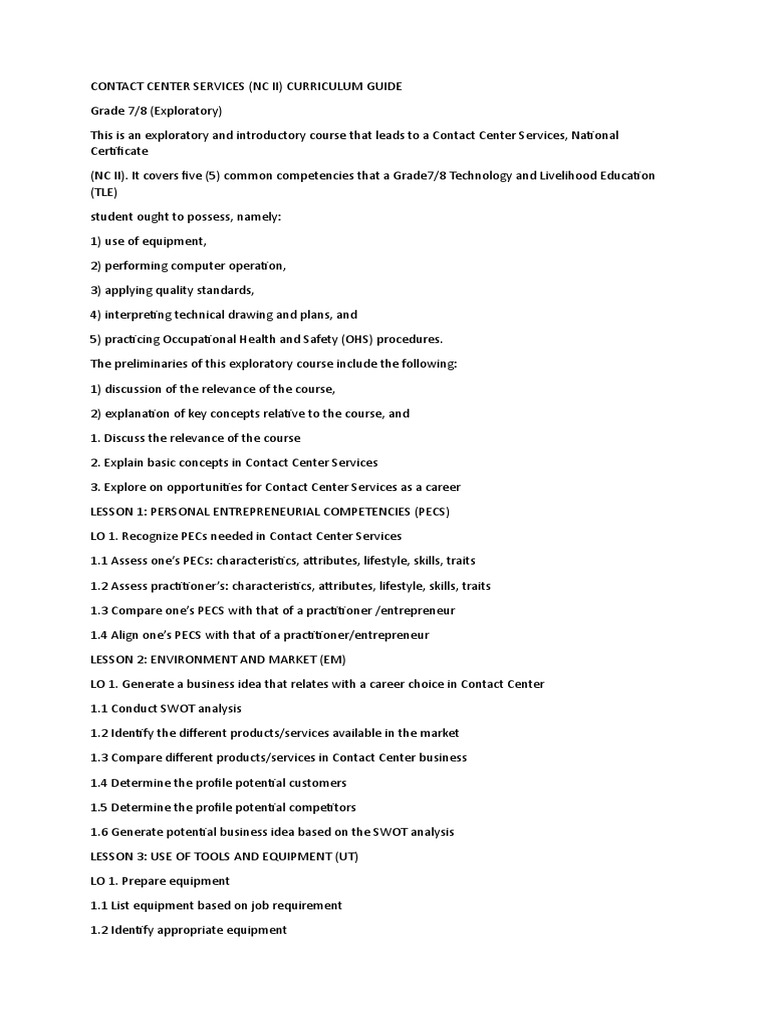 CCS CURRICULUM gUIDE | PDF | Computer File | Communication