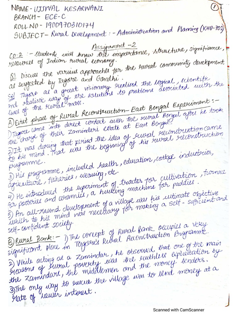 2 - RURAL - 174 - Ujjwal Kesarwani | PDF