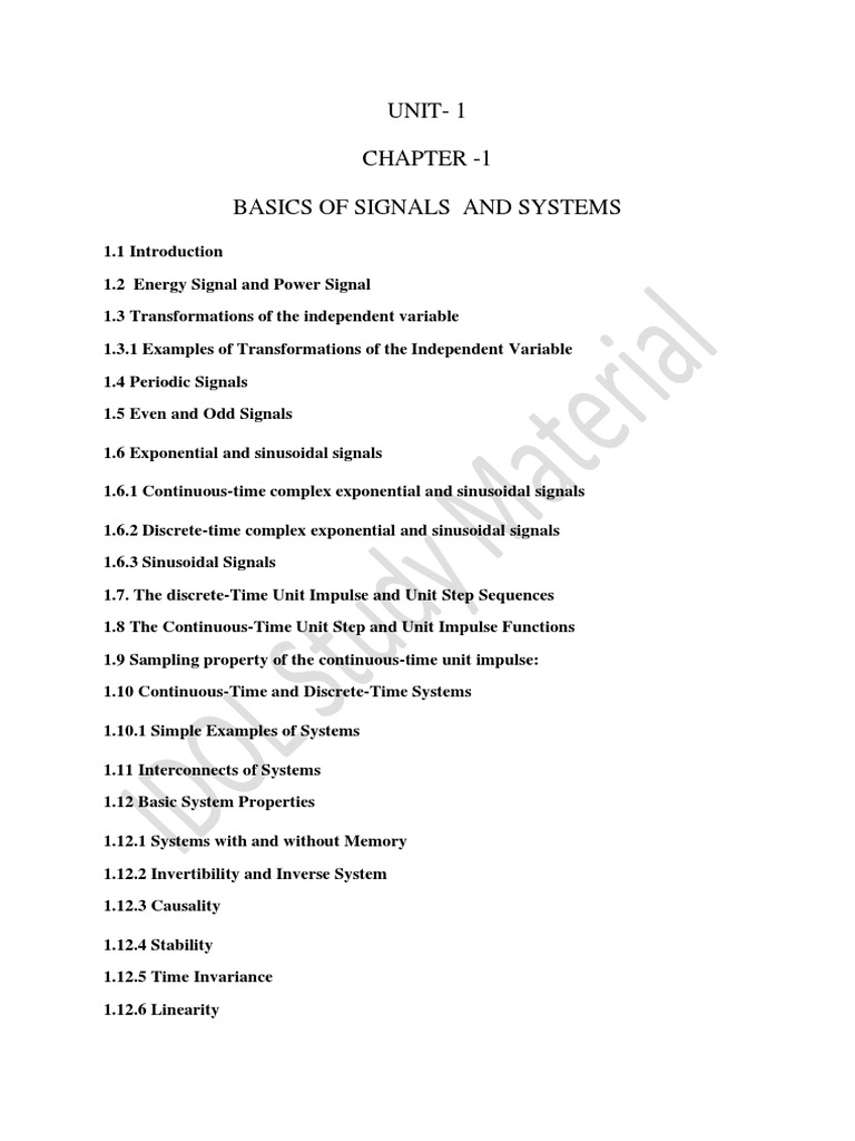 Digital Signals and System | PDF | Discrete Time And Continuous Time | Fourier Series