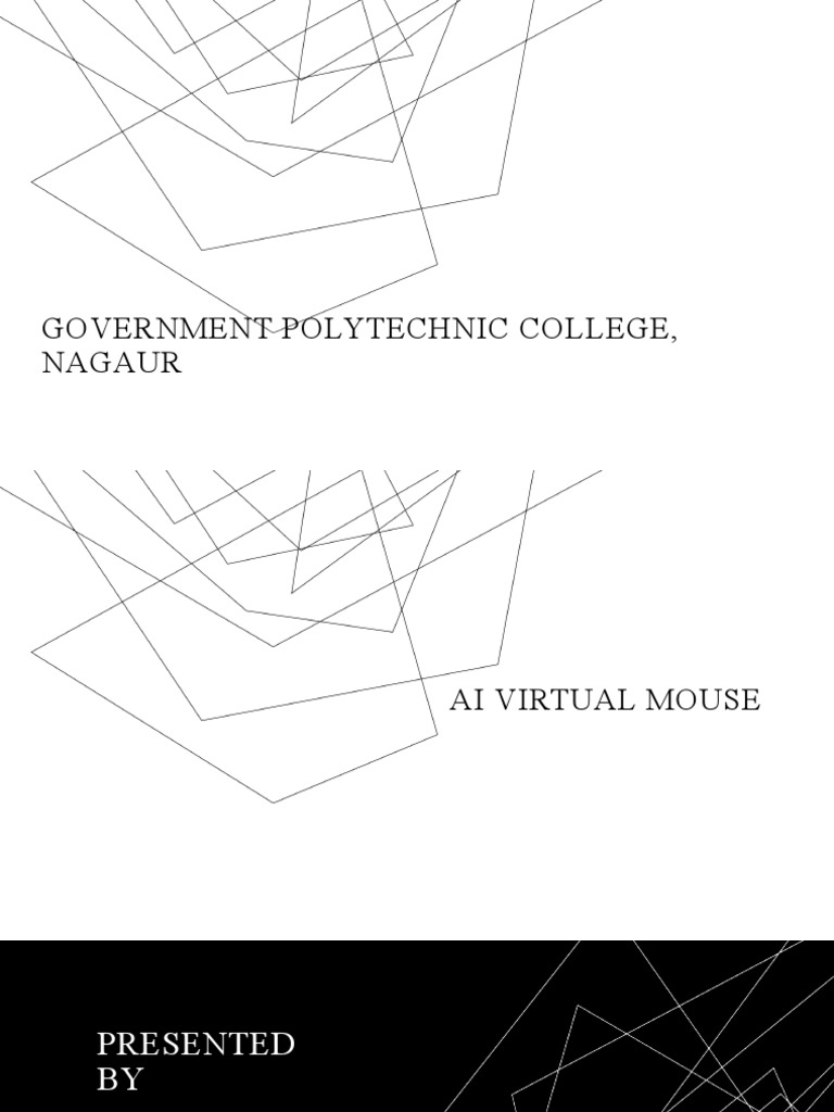 AI Virtual Mouse | PDF | Computer Vision | Computing