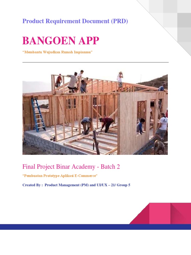 PRD Aplikasi Bangoen | PDF