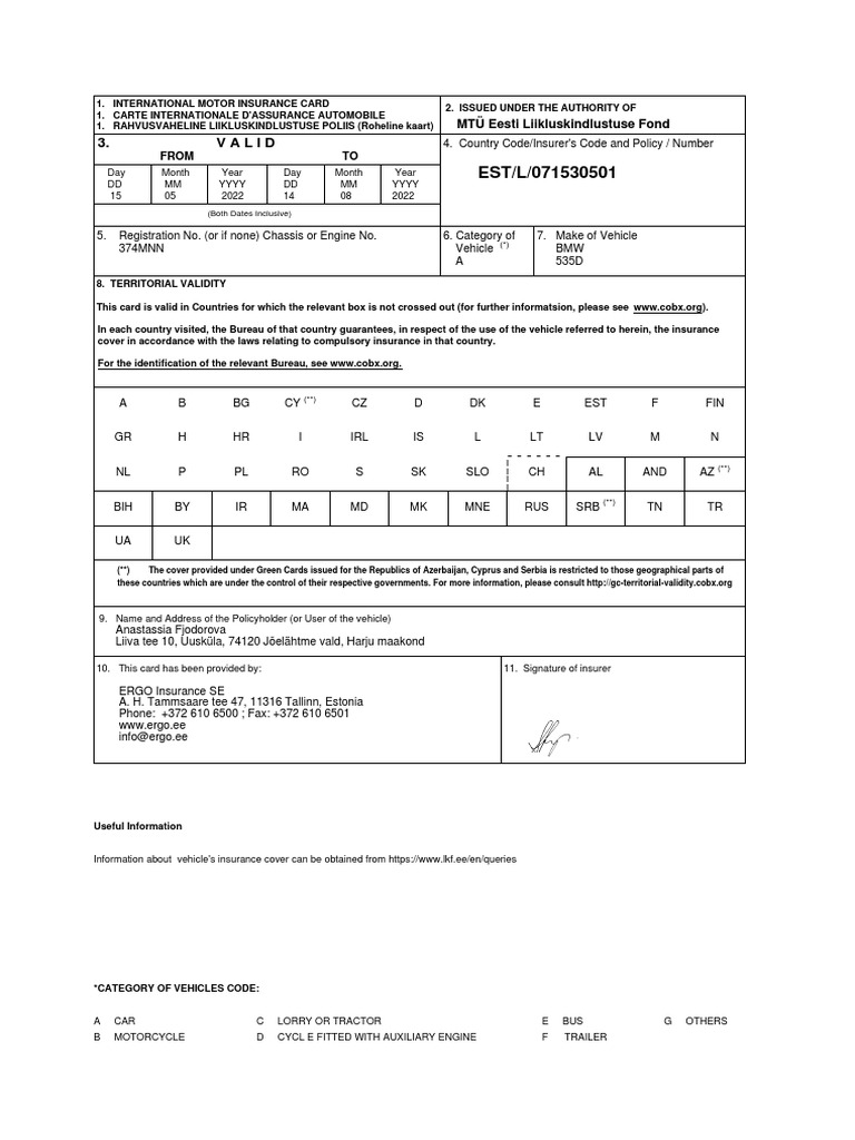 Roheline Kaart L007153050 | PDF