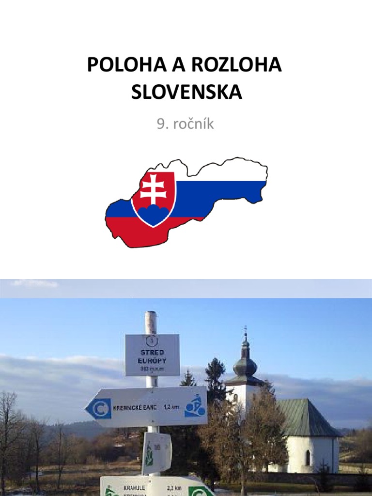 Poloha A Rozloha SR | PDF