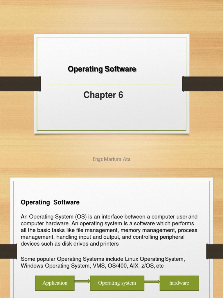 Lect 6 - Os | PDF | Operating System | Graphical User Interfaces