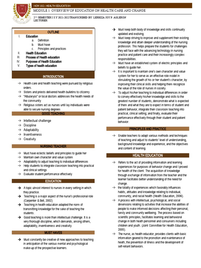 Understanding Transes in Nursing Education | PDF