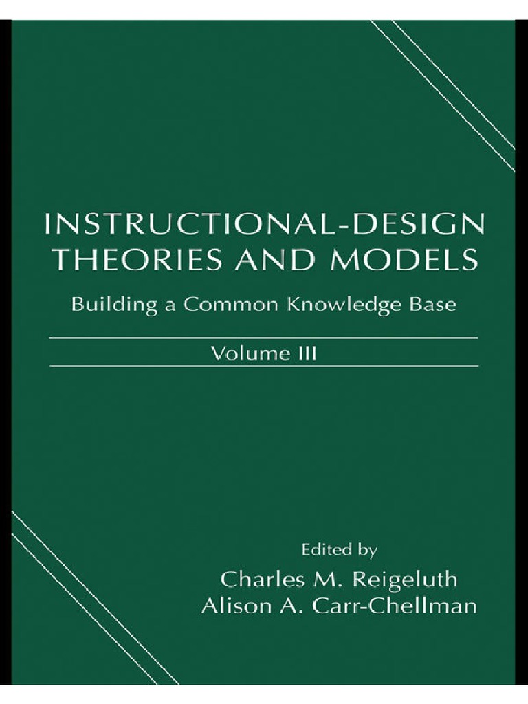 Instructional-Design Theories and Models | PDF | Instructional Design ...