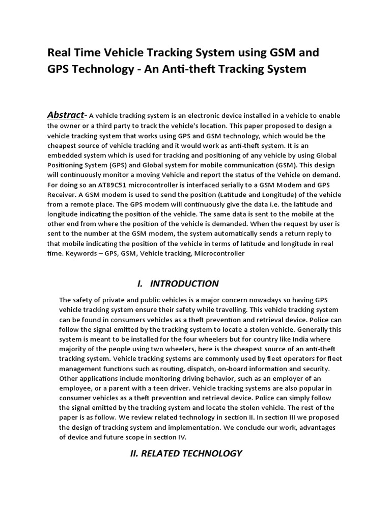 IEEE Paper For Capstone Project PSAP | PDF | Computing | Computer Engineering