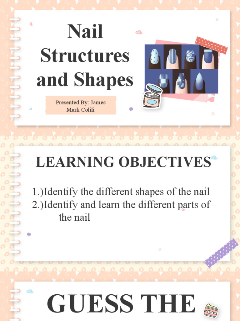 For L6 - Nail Structures and Shapes | PDF | Nail (Anatomy) | Human ...