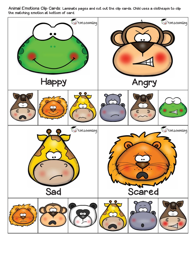 Emotions Animals | PDF