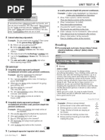 Link 5 Unit 6 Test: Winter Sports | PDF | Snorkeling | Racing