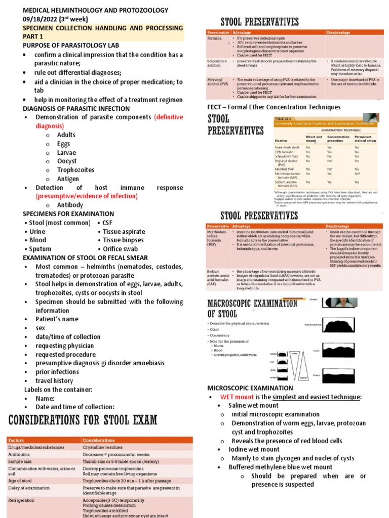 Specimen Collection Handling and Processing PART 12 | PDF