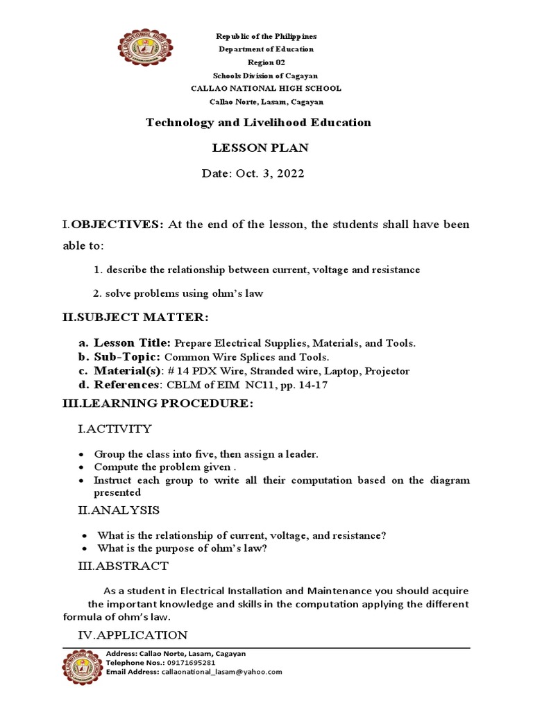 DCP Utilization Plan Final | PDF | Electrical Resistance And ...