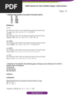 LCM HCF Prime Factorisation Worksheet | PDF