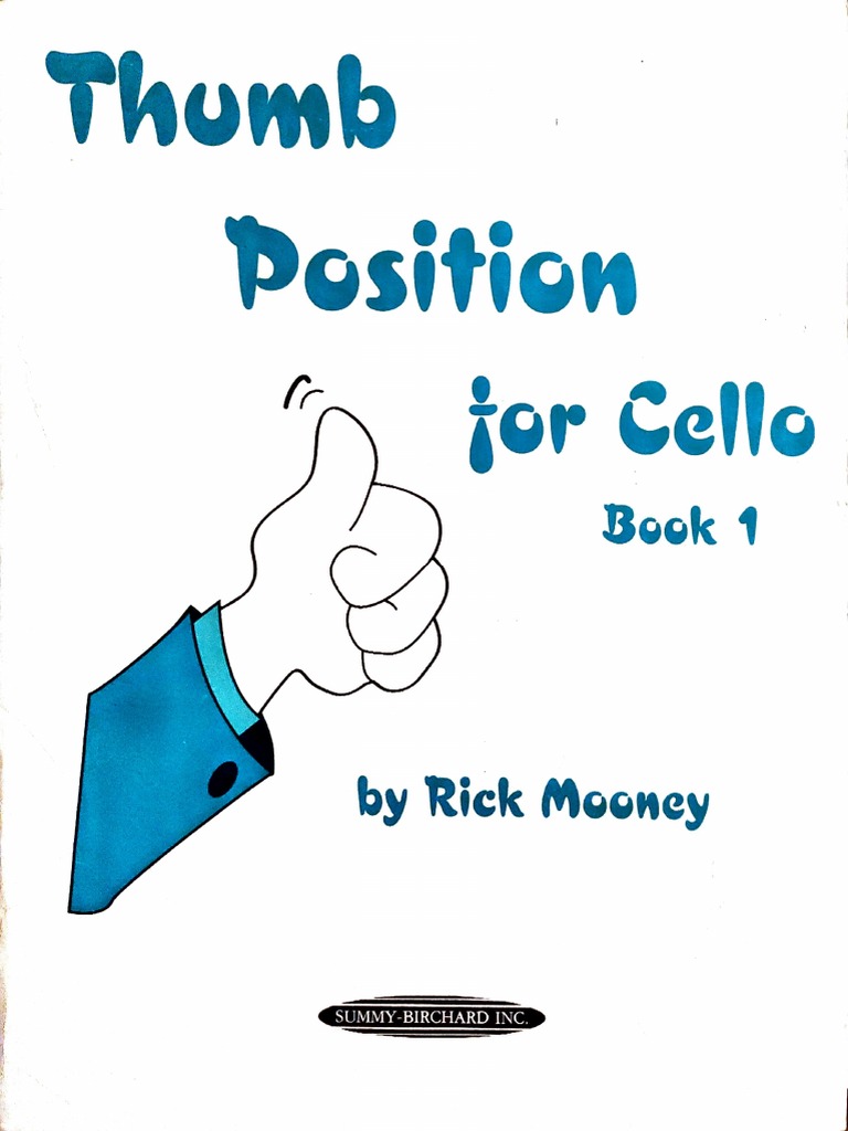 Thumb Position Vol.1 - Rick Mooney | PDF | Violin | Music Theory