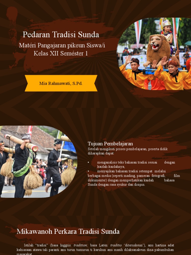 Pedaran Tradisi Sunda | PDF