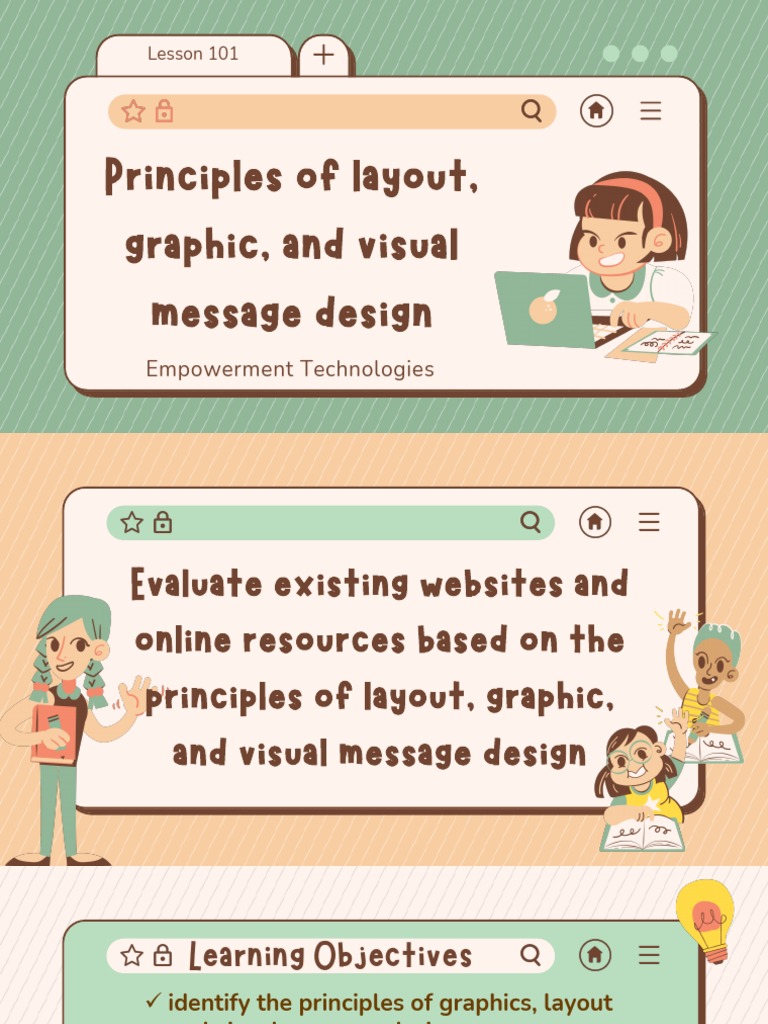 Principles of Layout Graphic and Visual Message Design | PDF | Page ...