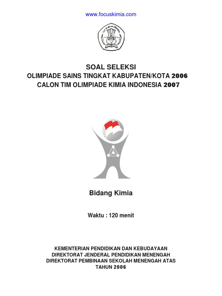 Osk 2006 | PDF | Sains & Matematika