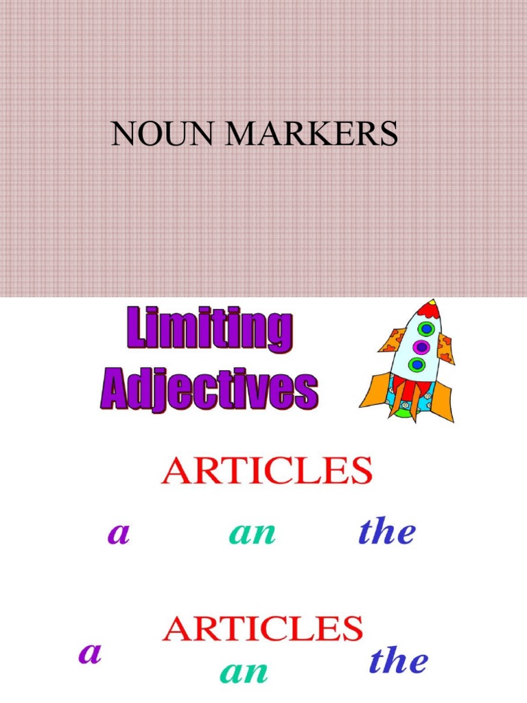 Noun Markers | PDF