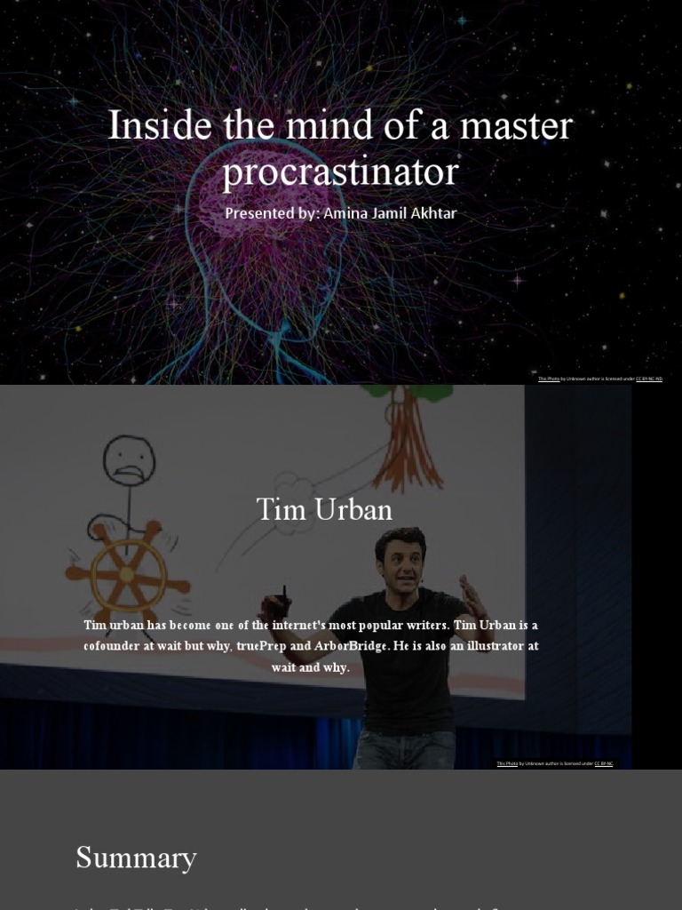 Inside The Mind of A Master Procrastinator | PDF