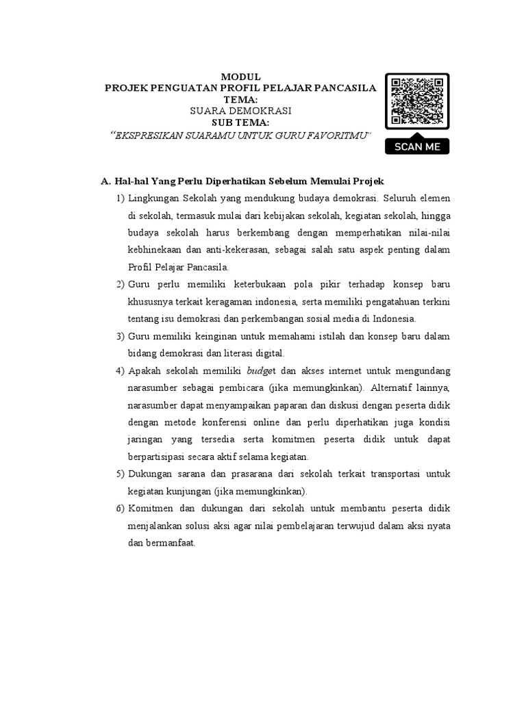 Modul Suara Demokrasi | PDF | Karier & Perkembangan | Ilmu Sosial