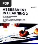 TEXTBOOK - Assessment of Learning 1 | PDF