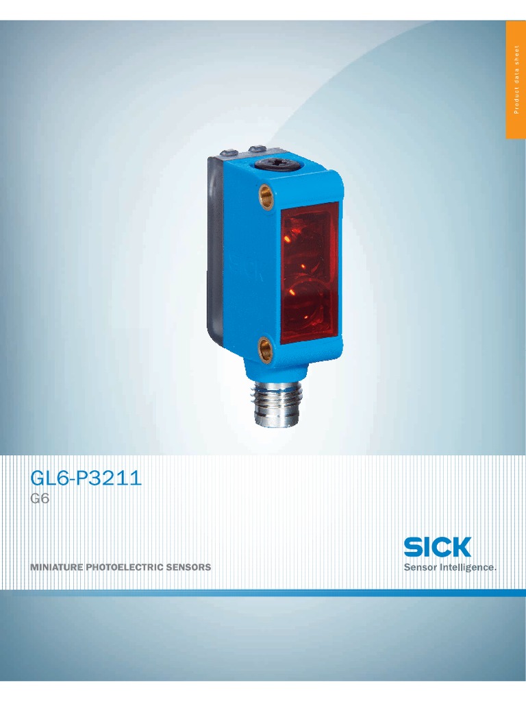 Datasheet GL6-P3211 1068921 en JV | PDF