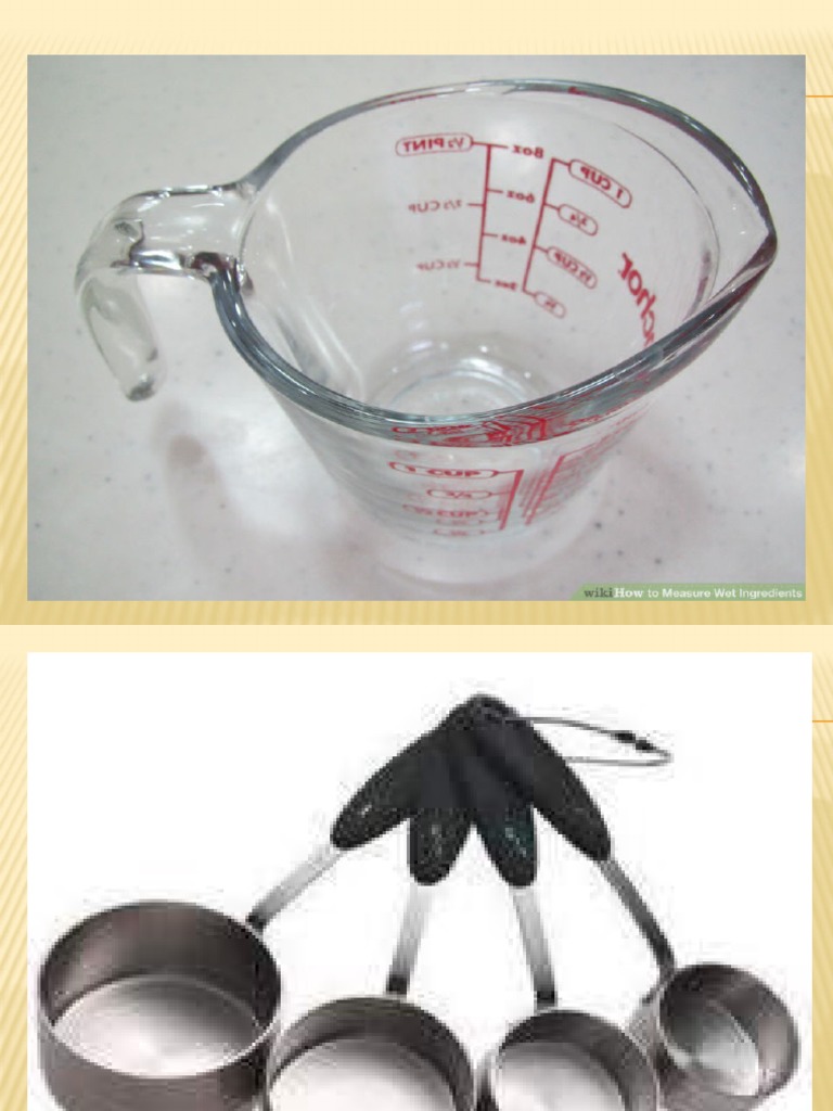 Accurate Ingredient Measurement Guide | PDF | Self-Improvement | Wellness