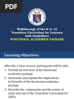 Iep Template Deped | PDF | Individualized Education Program | Disability