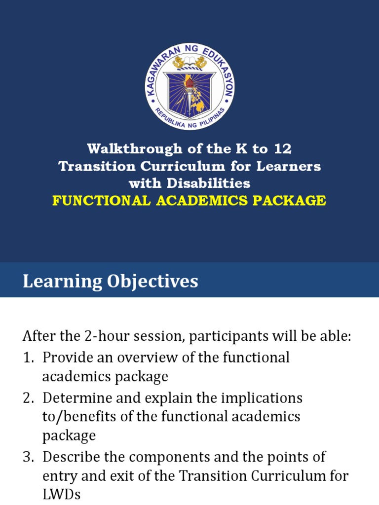 Functional Academics Package Presentation | PDF | Learning | Phonics