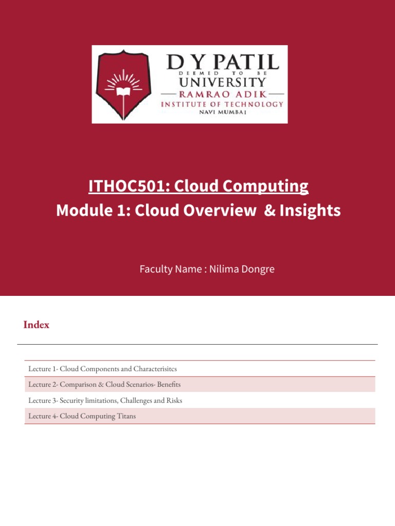 Cloud Computing Basics | PDF | Cloud Computing | Computing