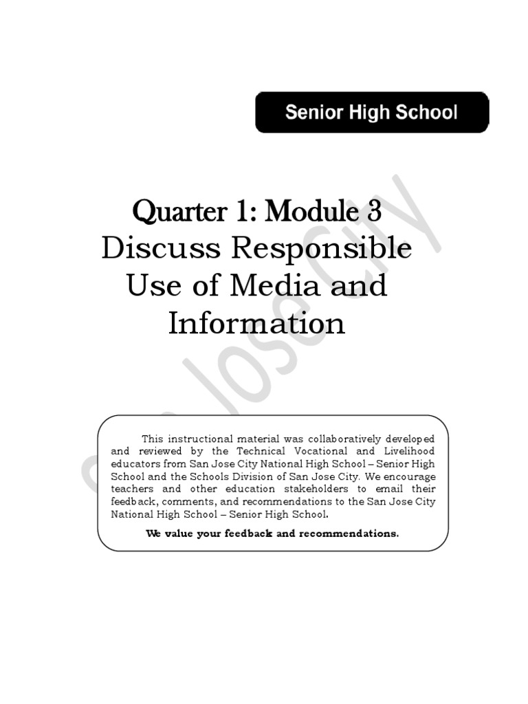 Media - Mod3 - Final - Week 3 | PDF | Social Media | Popular Culture ...