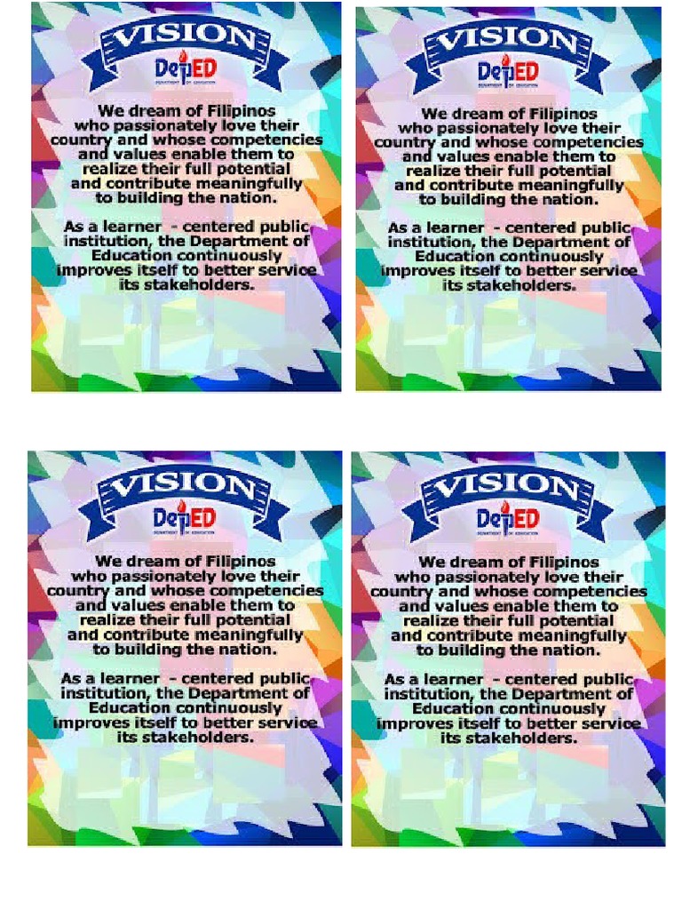 Deped Visiom | PDF