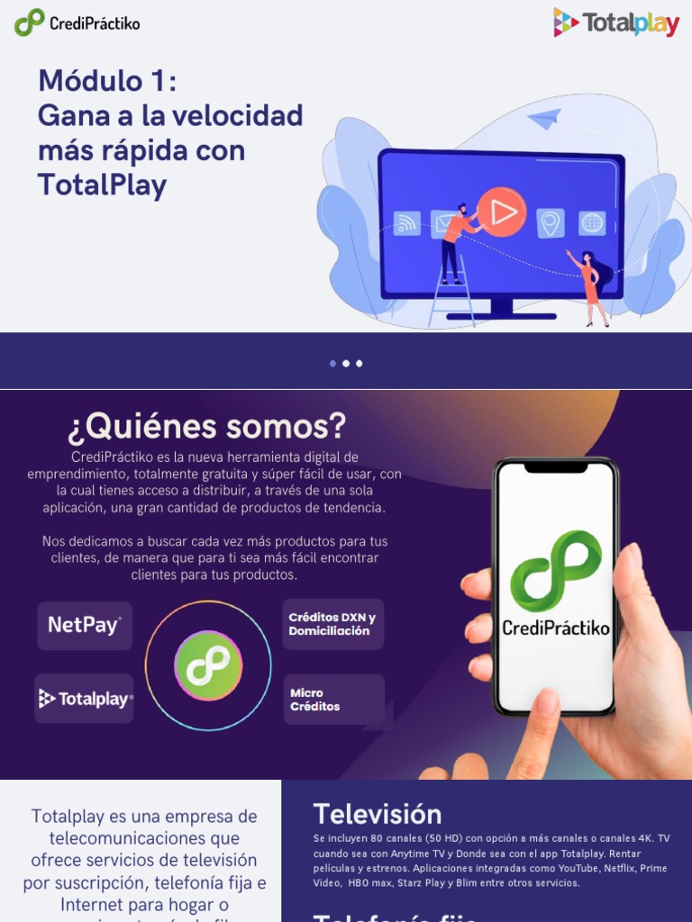 Módulo 1 Totalplay | PDF | Finanzas y dinero | Derecho