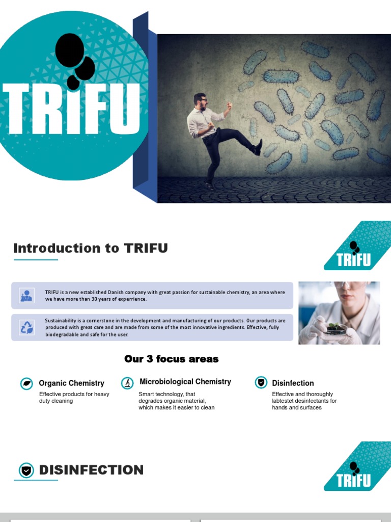 TRIFU Disinfection - EnG | PDF | Disinfectant | Chemistry
