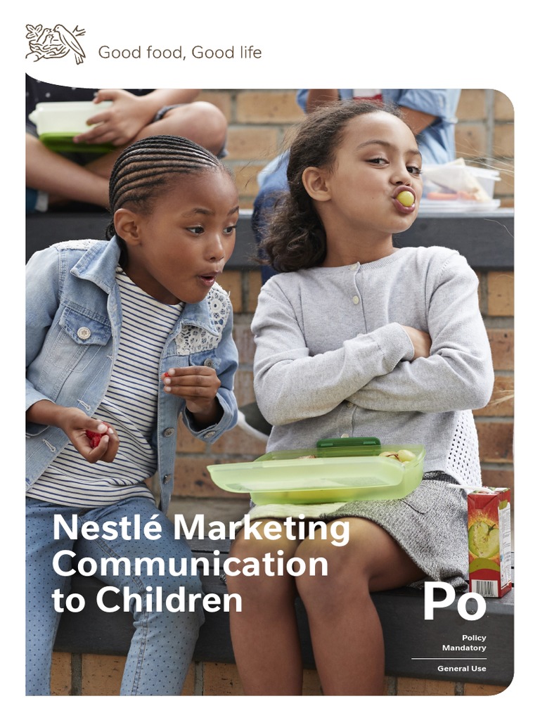 Nestle Marketing Communication Children Policy | PDF | Nestlé ...