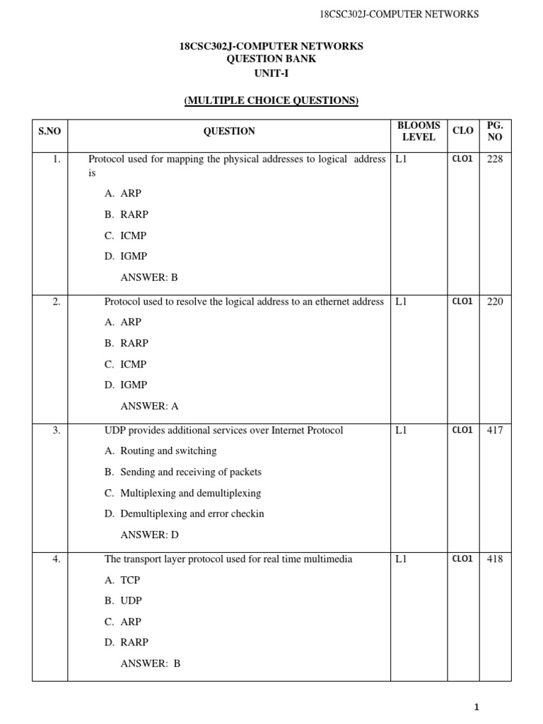 CN MCQS | PDF | Hypertext Transfer Protocol | Internet Protocol Suite