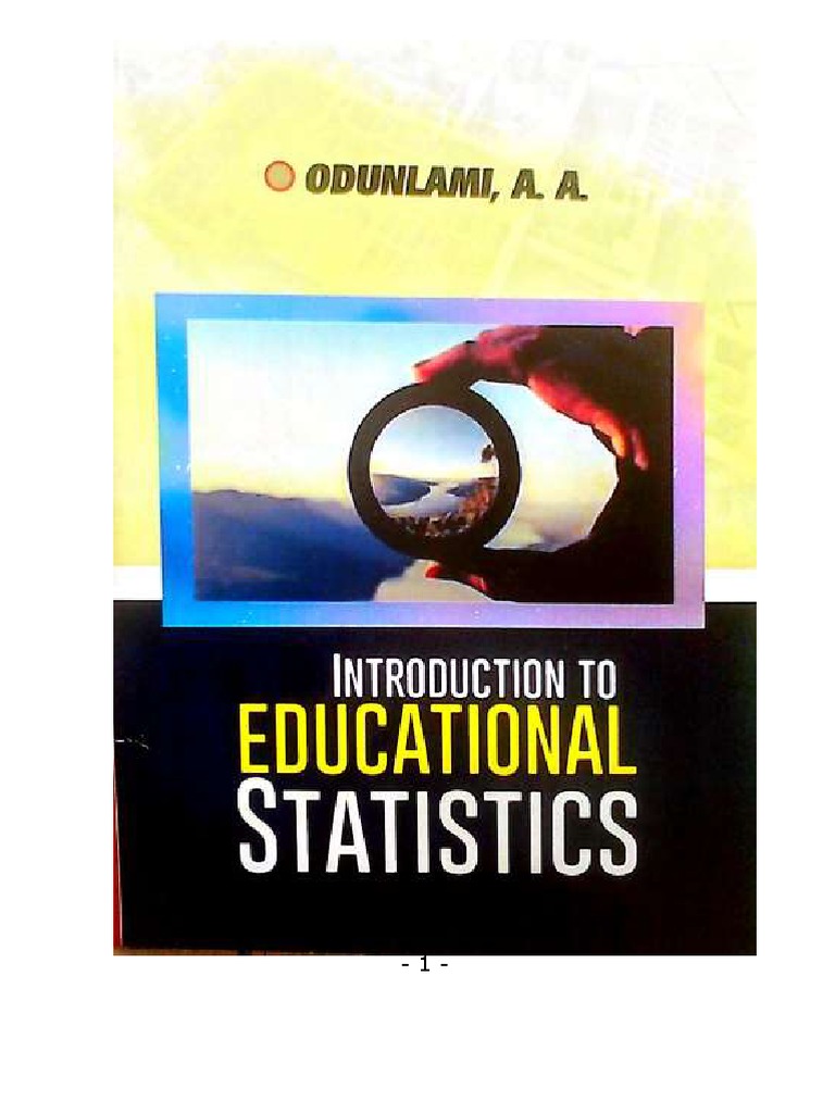Educational Statistics | PDF | Statistics | Sampling (Statistics)