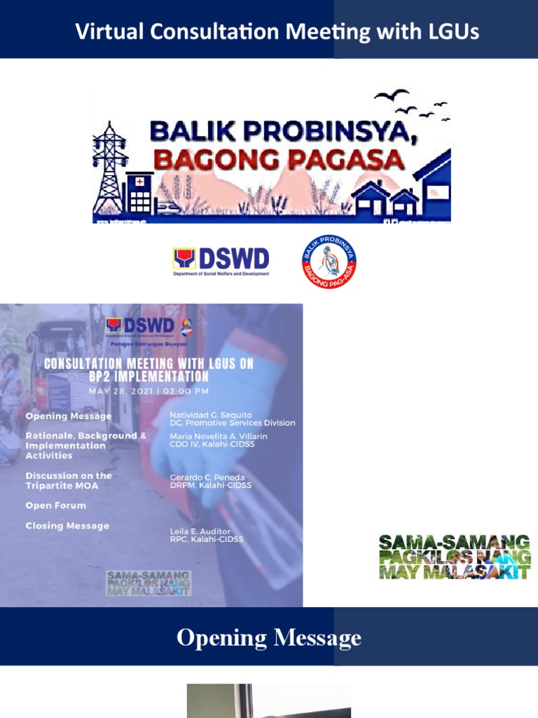 BALIK PROBINSIYA - NEDA Presentation - Final | PDF | Economies | Government