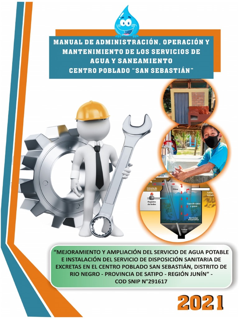 Manual de Operacion y Mantenimiento | PDF | Agua | Red de abastecimiento de agua