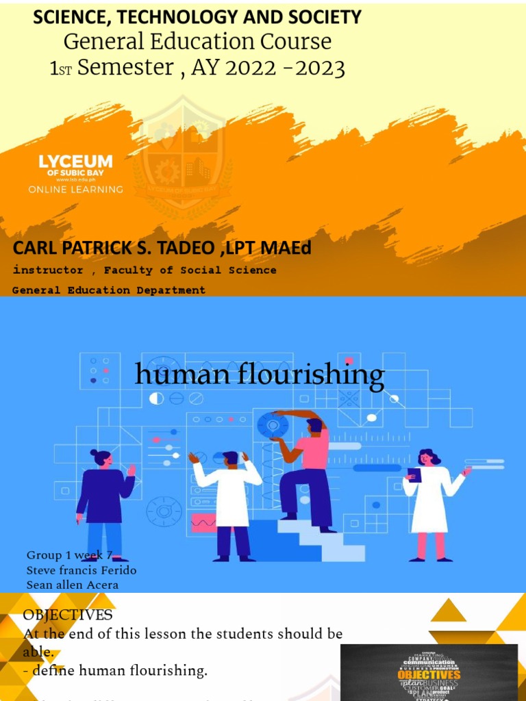 STS Week 7 Human Flourishing | PDF | Falsifiability | Science