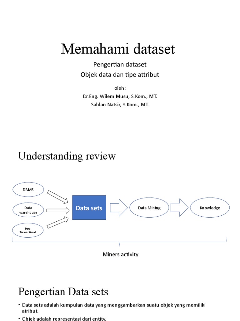 Pertemuan Ke 3 Dataset | PDF | Computing | Data