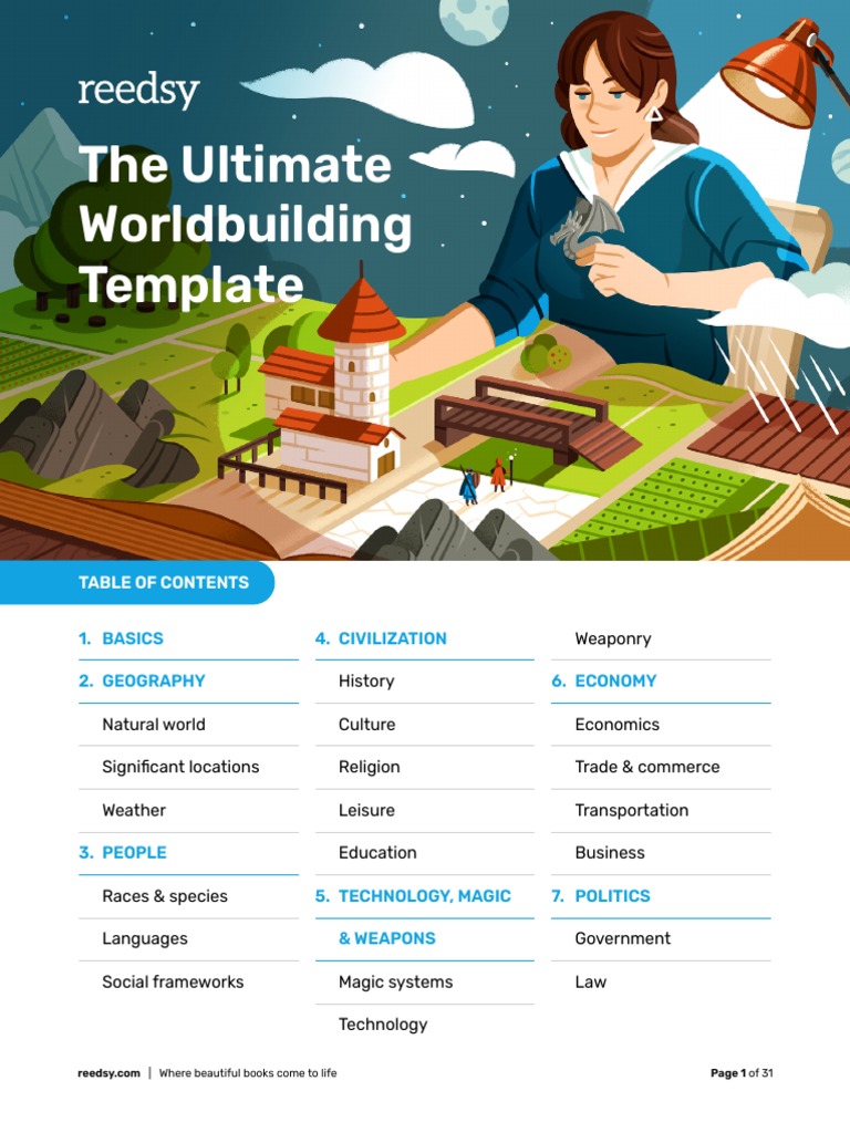 Ultimate Worldbuilding Template Guide | PDF | Social Science | Foreign ...