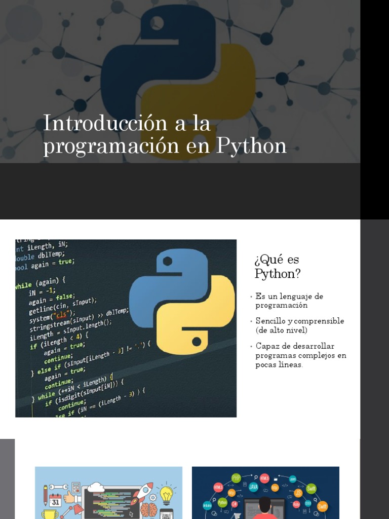Introducción a la programación en Python: Una guía completa sobre los ... Introducción a la programación en Python: Una guía completa sobre los ...