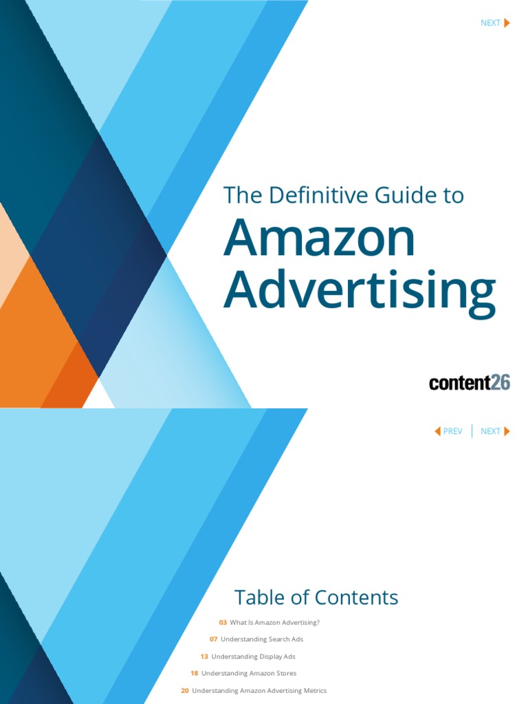 E Book The Definitive Guide To Amazon Advertising | PDF | Advertising ...