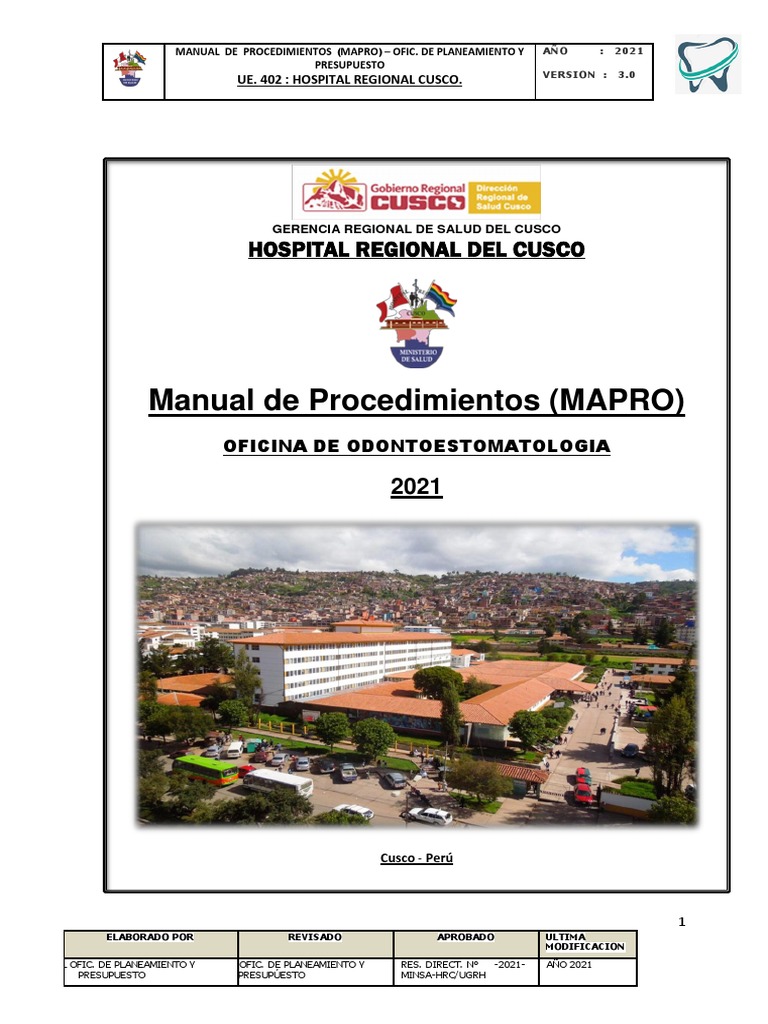 Mapro Odontoestomatologia | PDF | Hospital | Odontología